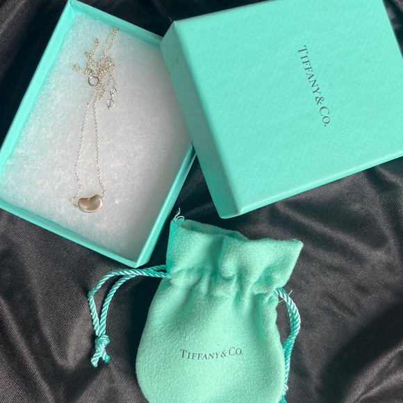 Tiffany & Co. | Jewelry | Tiffany Co Bean Necklace | Poshmark